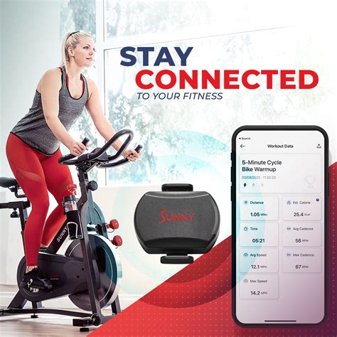 Synergy Exercise Bike Magnetic Sunny Stationary Cycling Sunny