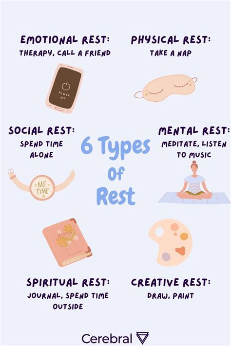 Types Of Rest You Need