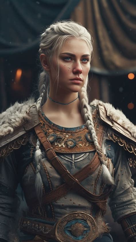 Female Viking Warrior Viking Warrior Woman Warrior Girl Warrior Queen