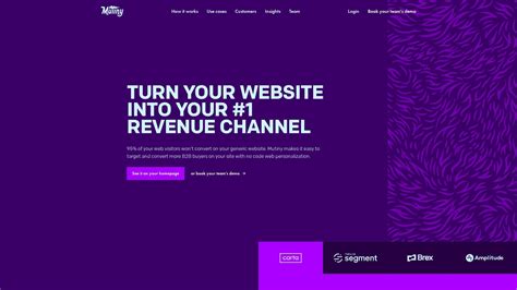 Mutiny Turn Demand Into Revenue Futureen