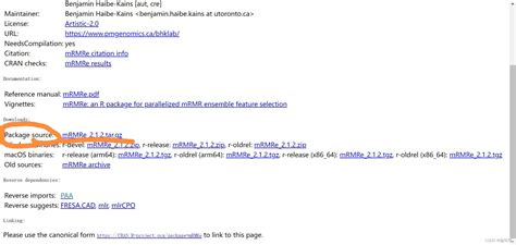 Python下载pymrmr包 Csdn博客