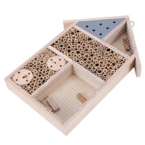 Badu Bg Дървен хотел за насекоми Къща за пчели Стая за дървени буболечки Хотелски подслон