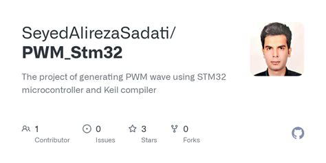 Github Seyedalirezasadatipwmstm32 The Project Of Generating Pwm Wave Using Stm32