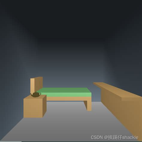 计算机图形学：绘制一个3d交互场景（1） opengl绘制三维室内建筑 csdn博客