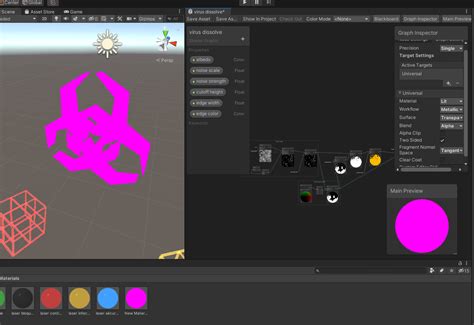 help] shader graph main preview texture missing r unity3d