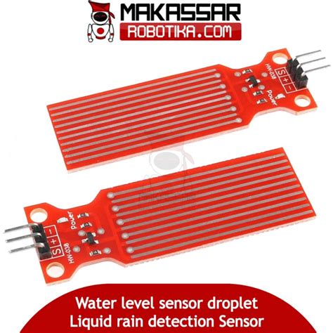 Jual Water Level Sensor Droplet Liquid Rain Detection Sensor Shopee Indonesia