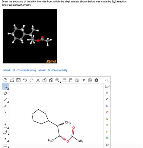 Solved Draw The Structure Of The Alkyl Bromide From Which