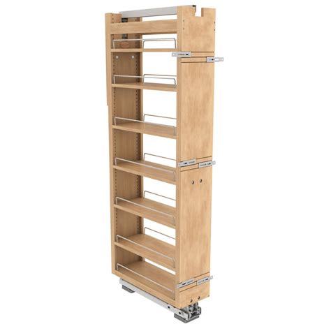 REV A SHELF INC 8 Wood Tall Cabinet Pullout Pantry Organizer With Soft Close 581 Tall Rev A