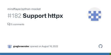 Support Httpx Issue Mindflayer Python Mocket GitHub