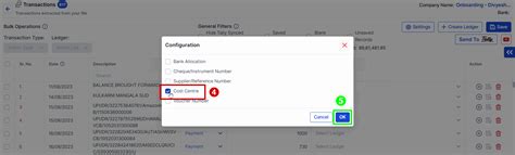 How To Enable And Enter Cost Centre In Suvit Banking Module