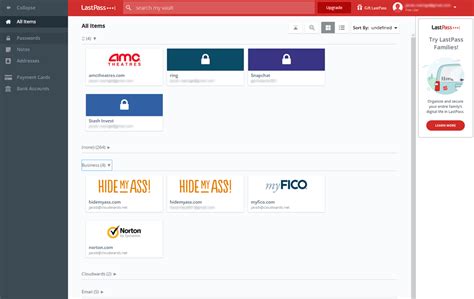 Lastpass Vault