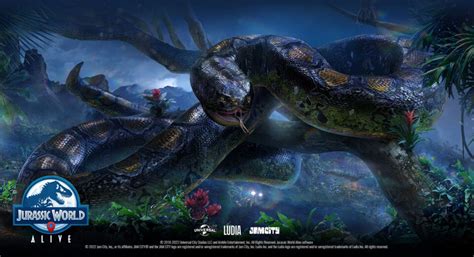 Titanoboa 112 Jurassic World Alive