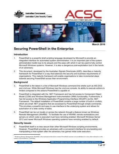 Securing Powershell In The Enterprise