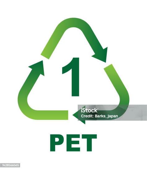 플라스틱에 대한 재활용 기호 벡터 아이콘 일러스트레이션 개념에 대한 스톡 벡터 아트 및 기타 이미지 개념 라벨 로고 Istock