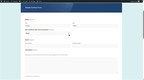 Gravity Forms On Linkedin Wordpress Formbuilder