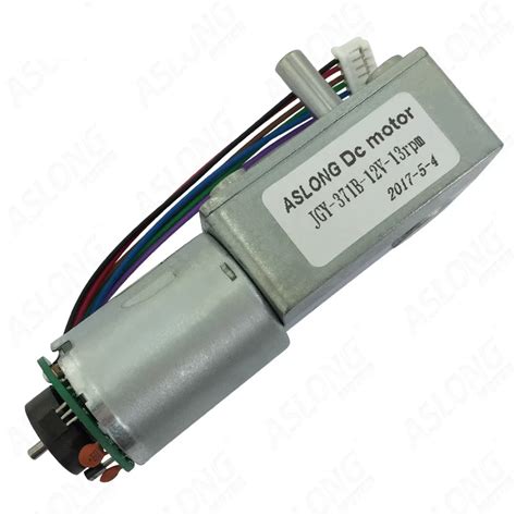 Jgy 370b Qc Dc Geared Motor Encoder Encoder Disk Worm Self Locking