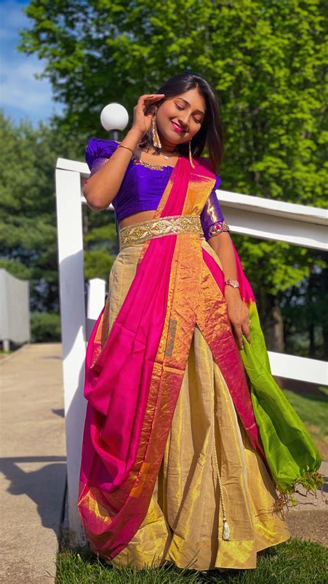 Amazing Saree Draping Style By Tia Bhuva Cancansaree Artofit