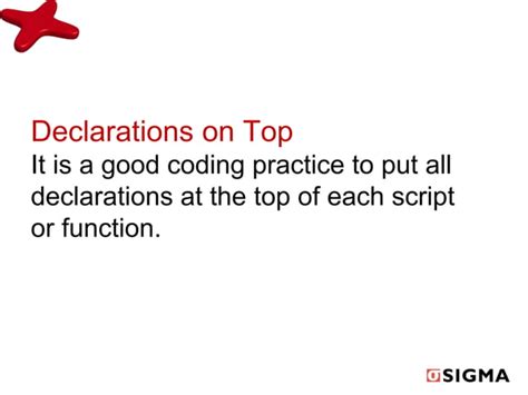 Javascript Coding Guidelines Ppt