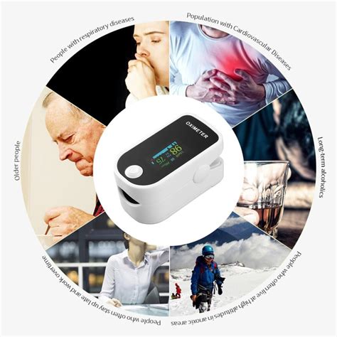 Pulse Oximeter Finger Oximetry Oled Screen Spo2 Pr Vicedeal