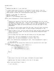 SingleQueue Java Package Cp213 COMPLETE THE CODE AT Your Code