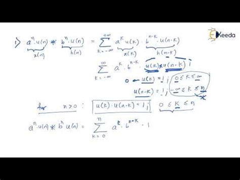 Exploring Convolution Of Exponential Signals In Signals And Systems GATE Video Lecture