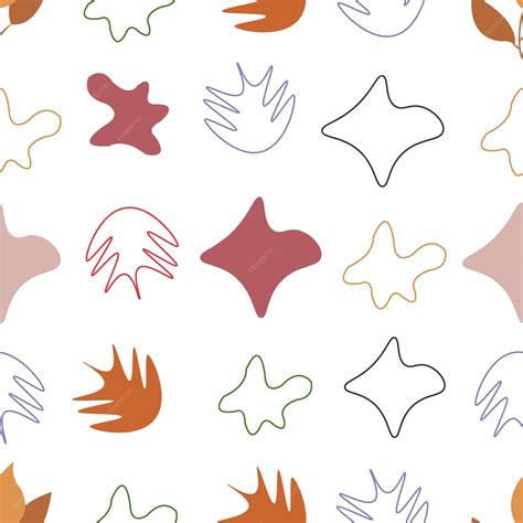 Premium Vector Abstract Vector Seamless Pattern Design