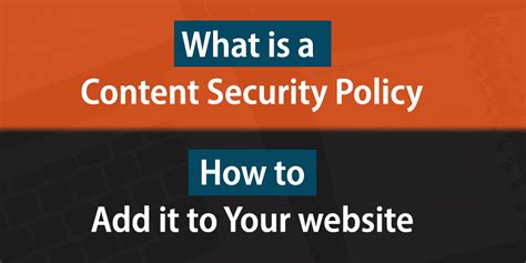 What Is CSP Why How To Add It To Your Website Matt Ferderer