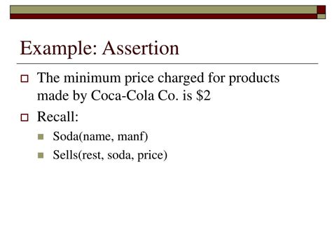 Ppt Assertions And Triggers Powerpoint Presentation Free Download