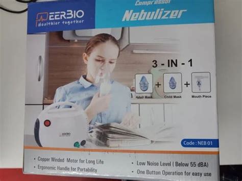 Peerbio Portable Nebulizer For Nebulization For Hospital Size Compact At Rs 1200 In