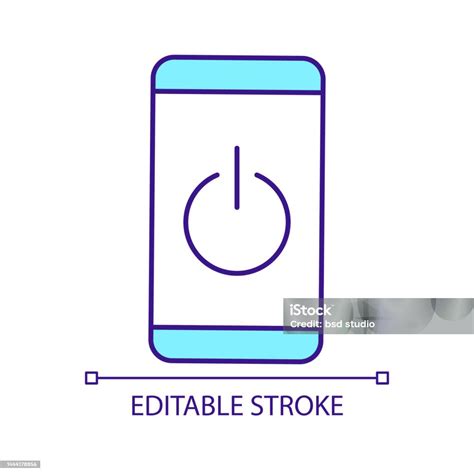 스마트폰 Rgb 색상 아이콘 끄기 0명에 대한 스톡 벡터 아트 및 기타 이미지 0명 개념 날씬한 Istock