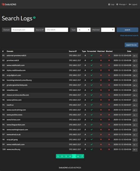 Snitchdns Database Driven Dns Server With A Web Ui