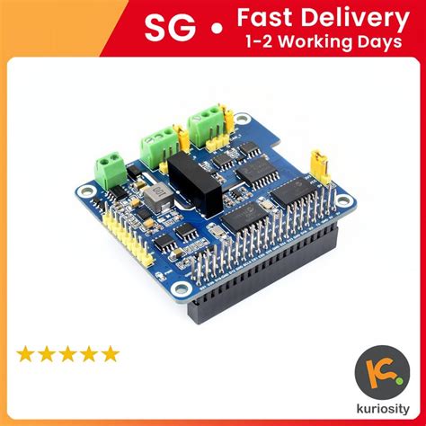 2 Channel Isolated CAN Bus Expansion HAT For Raspberry Pi Dual Chips Solution Stackable Design