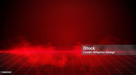 Ретро Футуристическая Научнофантастическая Иллюстрация 80х Годов Ретроволновый Ландшафт Видеоигр