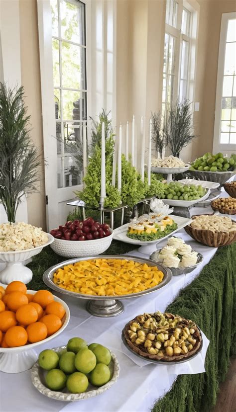 Buffet Table Decor Ideas Stylish Setup And Inspiration