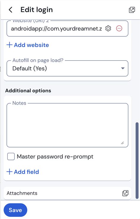 Missing Delete Button For Organization Items Password Manager