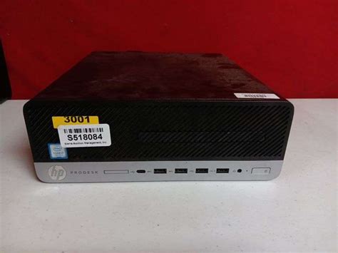 Hp Prodesk G Sff Core I Th Gen Sierra Auction Management Inc