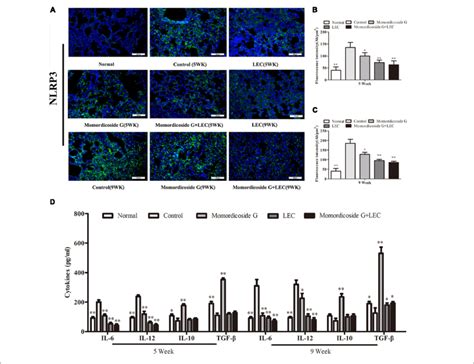 Momordicoside G Affects Inflammasome And Cytokines During