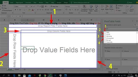Pivot Table Là Gì Cách Sử Dụng Pivot Table Thống Kê Báo Cáo