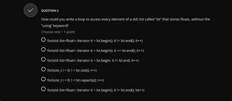 solved question 2 how could you write a loop to access every