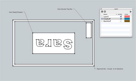 Dual Extrusion 3d Prints Using Sketchup And Simplify3d 8 Steps Instructables