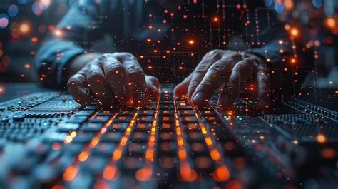 Premium Photo Cybersecurity Professional Protecting Network Integrity