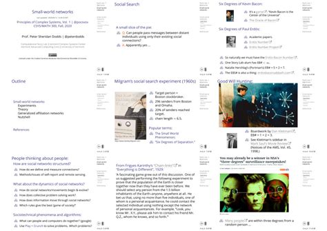 Slide Set 019 Small World Networks The Pocs Vols 1 And 2