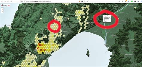 presenting maps in a way that does not identify trap locations help