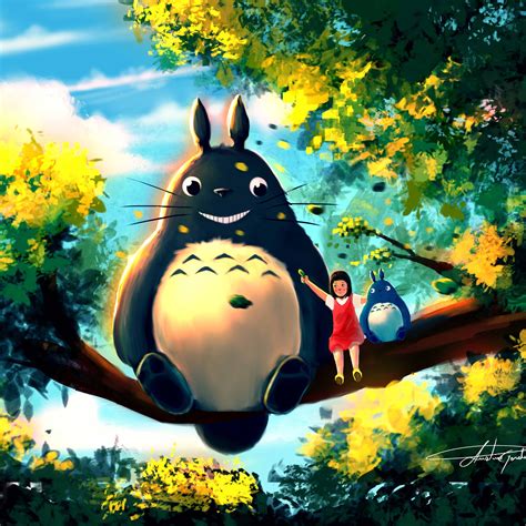 Totoro Background Cute