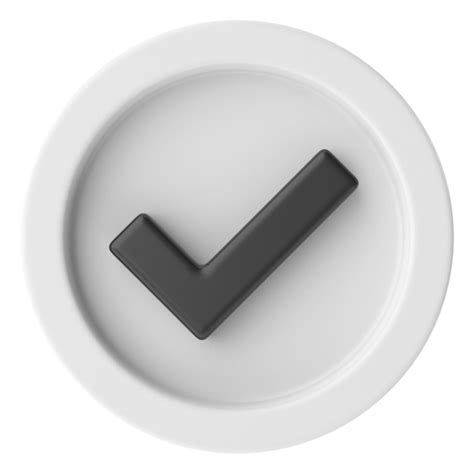 Premium Photo 3d Check Box Icon 3d Check List 3d Illustration