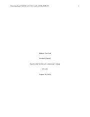 Investigative Principles Module 2 Lab Assignment Docx Running Head