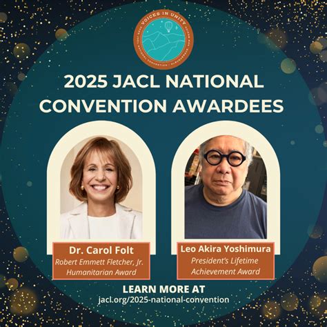 Jacl Award Honorees Announced Pacific Citizen