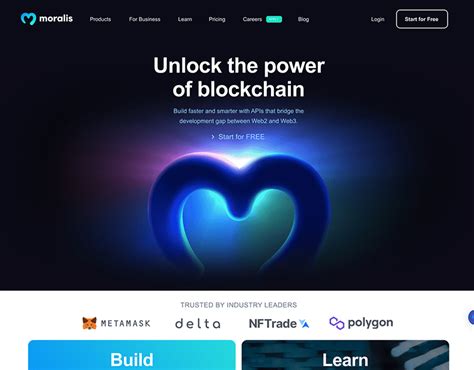 Moralis Web Design Web3 Behance