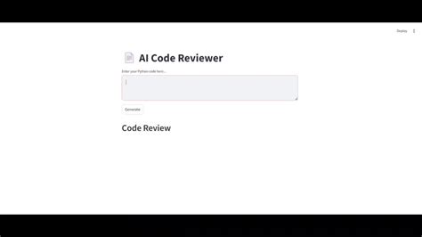 Shubham Gaikwad On Linkedin Generativeai Python Codereview Ai