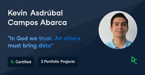 Kevin Asdrúbal Campos Abarca Industrial Engineer